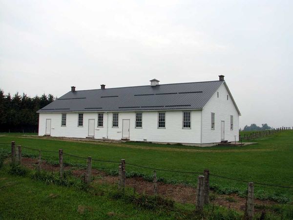 Wroxeter Orthodox Mennonite Meetinghouse (Wrotexter, Ontario, Canada ...